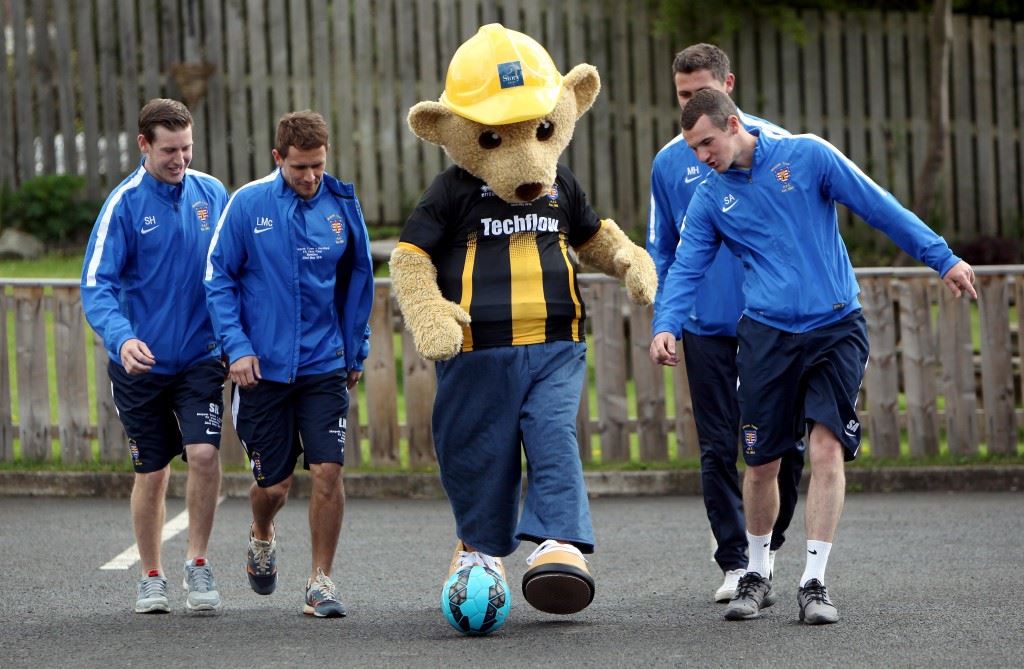 Morpeth Town FC set off to Wembley final in style thanks to Story Homes