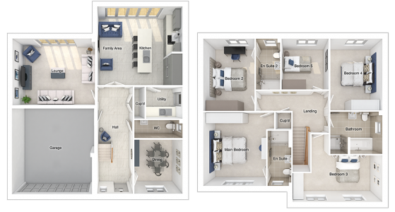 A guide to The Masterton, a 5-bedroom detached home - Story Homes